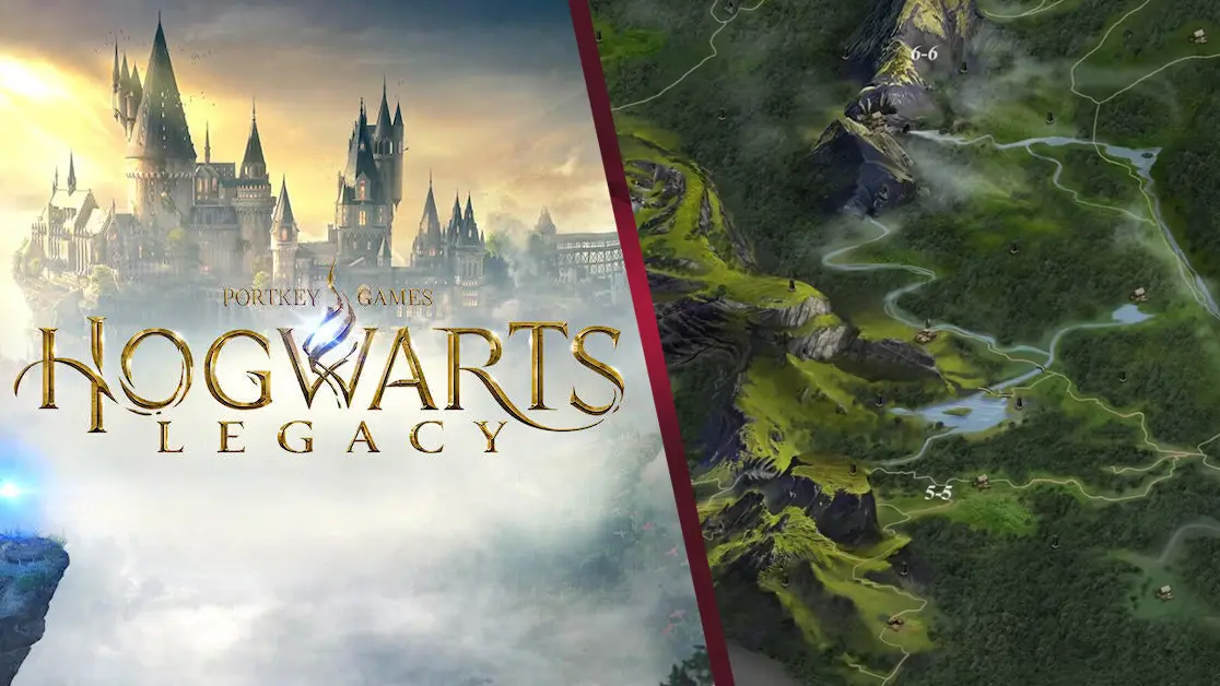 Hogwarts Legacy Map -🔮🧙🏻‍♂️🗺️Gamer Yard